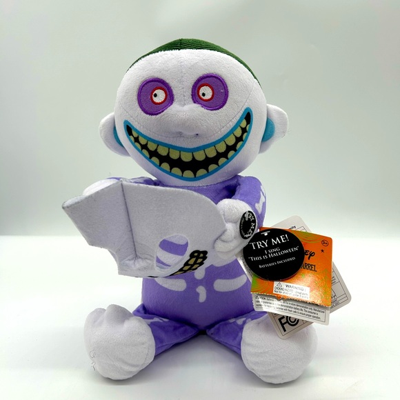 Holiday | Barrel The Nightmare Before Christmas Animatronic Plush ...
